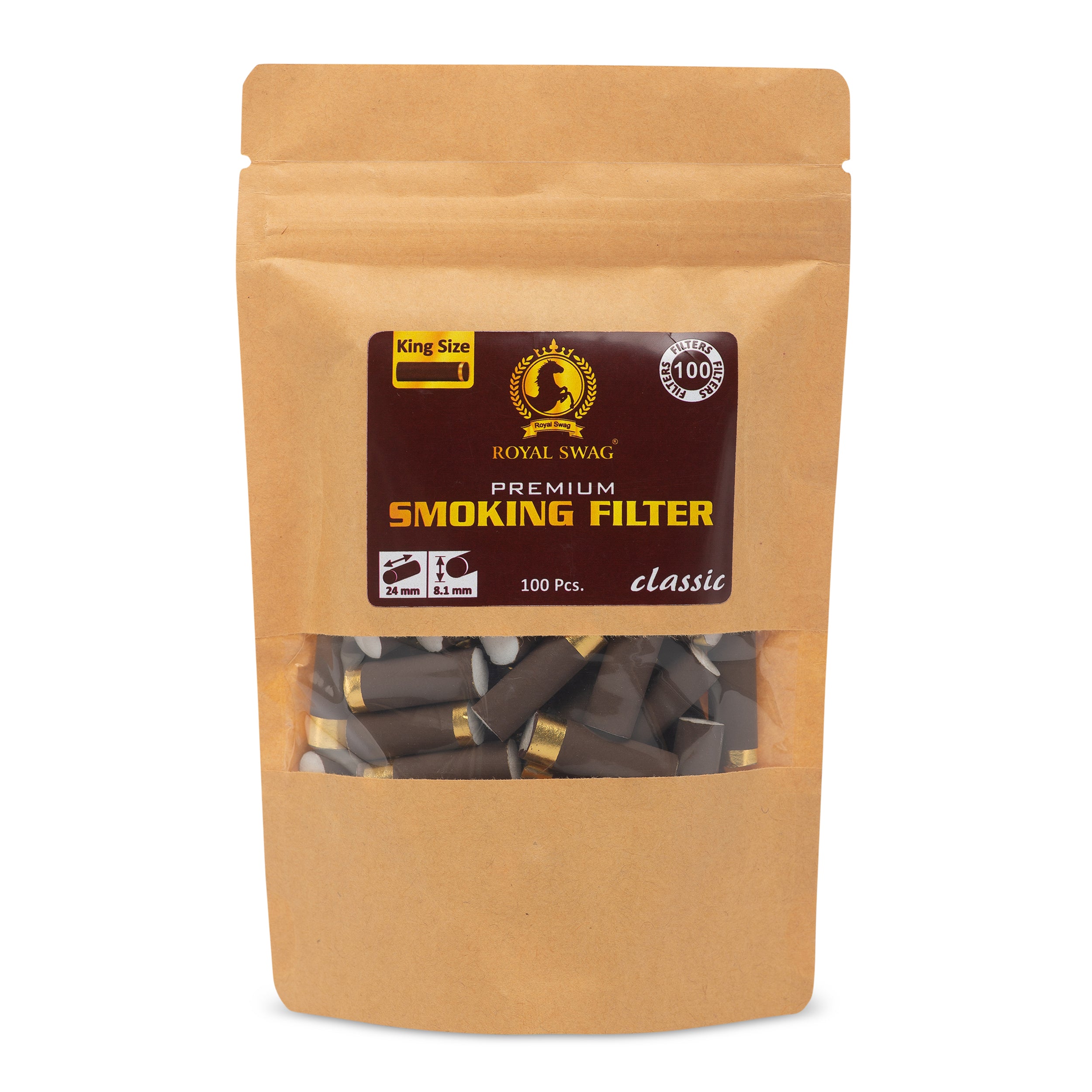 Smoking Filter Buds(Pack Of 100 Pieces) 20 MM * 07 MM