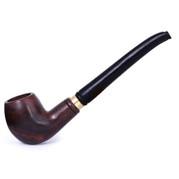 Tobacco & Nicotine Free Herbal Smoking Blend + Wooden Pipe - (3.5 Oz/