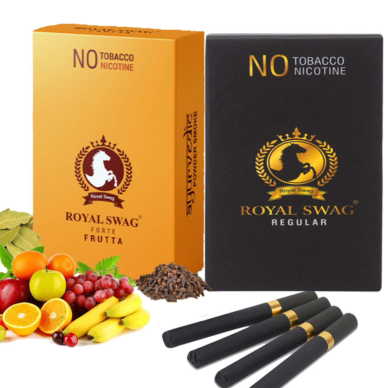 Buy Frutta Flavor Herbal Cigarettes - 10 Sticks Packet Online